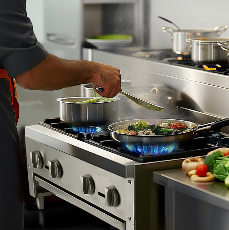 An In-depth Look at Commercial Gas Stoves: Definitions, Types, and Use
