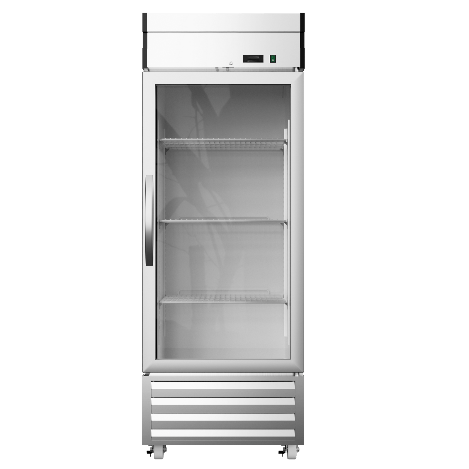 KICHKING 23 Cu.ft Reach-In Refrigerator- Commercial Glass Door ...